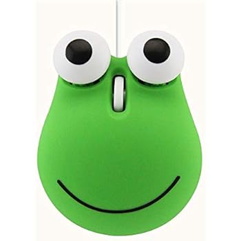 Amazon.com: Animal Frog Shape USB Wired Mouse,Cute Funny Cartoon Mini ...