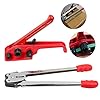 Packaging Strapping Banding Tensioning Tool - Sealer Tool Heavy Duty PP Plastic Strapping Kit in ...