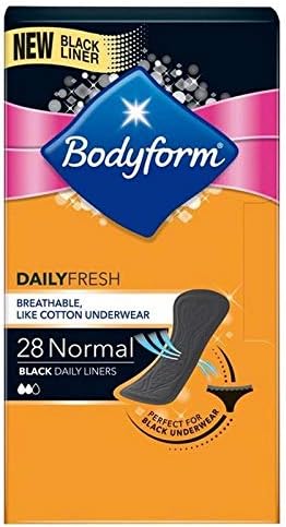 4 x Bodyform Black Normal Protection Pads 28 per Pack: Amazon.co.uk ...