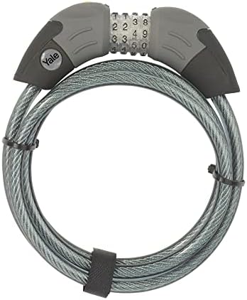 Yale Ycc1/10/185/1 Standard Combination Cable Lock, Black price in UAE ...