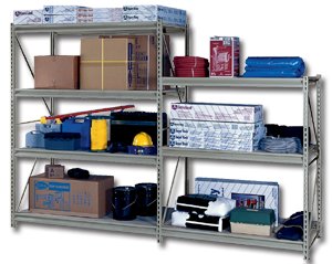 EDSAL MANUFACTURING Heavy Duty Z Beam Storage Rack, HRLPB2460, 24x60 ...