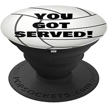 Amazon.com: You Just Got Served - Funny Volleyball Sports Athlete Quote ...
