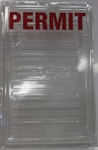 Amazon.com : Construction PERMIT Holder Box - for Builders ...