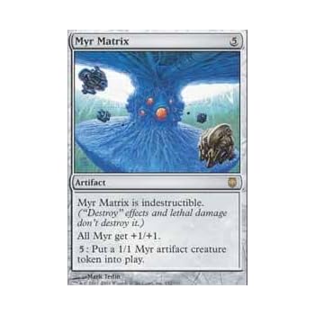 Amazon.com: Magic: the Gathering - Myr Turbine - Mirrodin Besieged ...