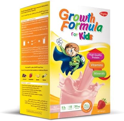 Biophe Growth Formula for Kids - Strawberry - 400gm - from 1 to 12 ...