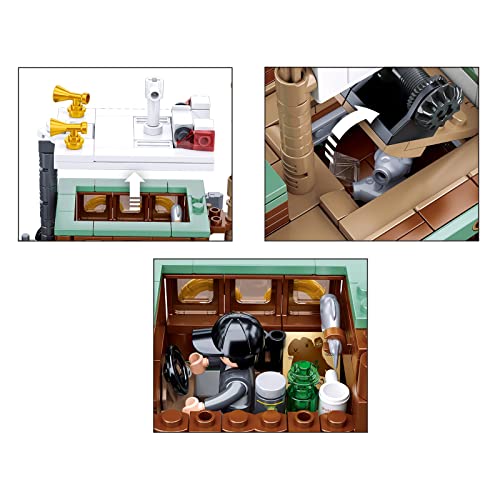 Sluban Building Blocks Toy Fishing Boat Educational Learning ...