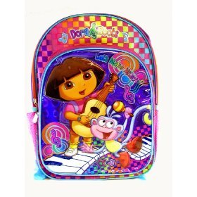 Amazon.com: Nick Jr Dora The Explorer Backpack - Full Size Dora School ...
