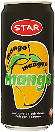 STAR Mango Flavoured Soft-Drink, refreshing and energizing carbonated ...