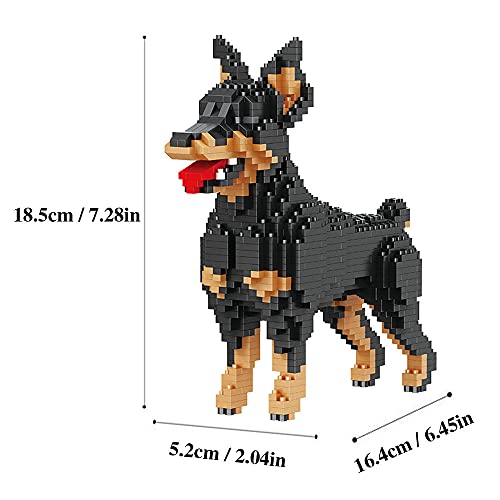 ISeeSee Mini Dog Building Blocks Pet Building Toy Bricks Micro Mini ...