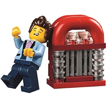 Amazon.com: LEGO City Town Minifigure: Rock Star / Elvis (with Juke Box ...