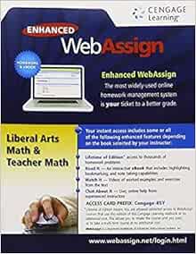 WebAssign: CENGAGE Learning: 9781285858029: Amazon.com: Books