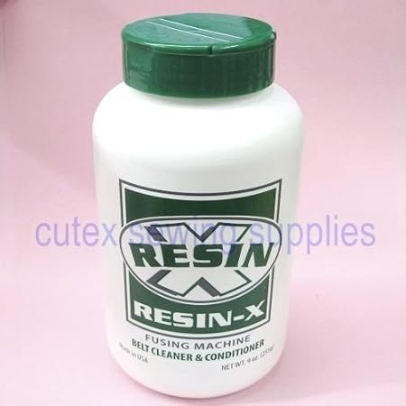 Amazon.com: RESIN-X Fabric Fusing Machine Belt Cleaner Powder - 9 Oz ...