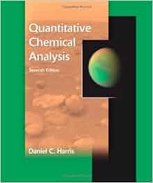Quantitative Chemical Analysis: Daniel C. Harris: 9780716770411: Amazon ...