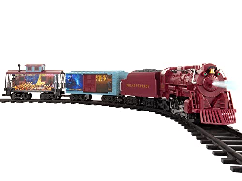 Lionel Battery-Operated The Polar Express Freight Toy Train Set with ...
