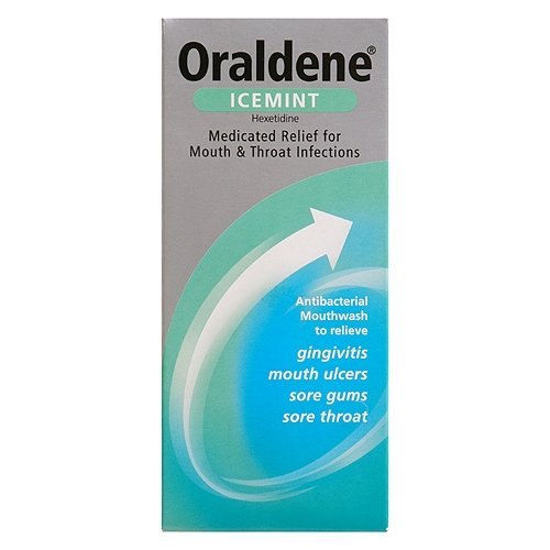Amazon.com : Oraldene Ice Mint Mouthwash x 200ml : Beauty