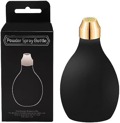 ZIBARBER Powder Spray Bottle Empty Powder Spray Bottle Barber Powder ...