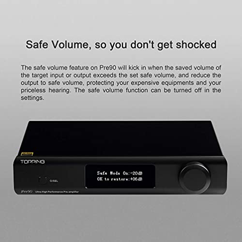 Topping PRE90 Preamplifier Preamp Amplifier Pre-amp Ultra-High NFCA ...