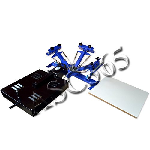 Buy New 3 Color 1 Station Screen Printing Machine Screen Rotating ...