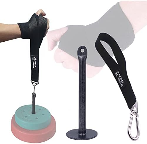 Arm Wrestling Training Strap Belt with Loading Pin, Wrist Brace Support ...