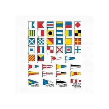Amazon.com : International Code Signal Flag Kit NO. 2 SIZES : Outdoor ...
