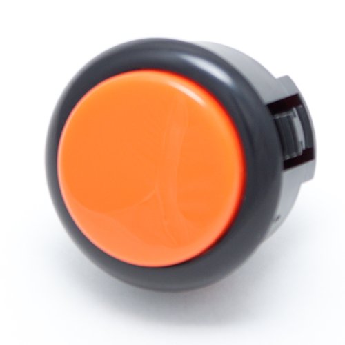 Buy Sanwa OBSF-30 Orange/Black OEM Arcade Push Button (Mad Catz SF4 ...
