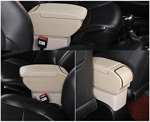 ZAYYL Car Arm Rest Storage Box,For Toyota Yaris Vitz 2006-2011 ...