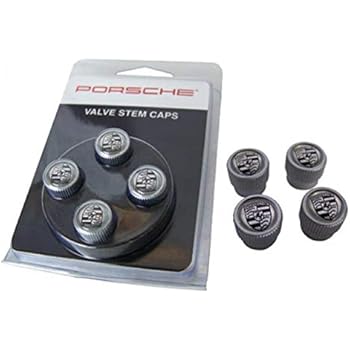 Amazon.com: Porsche Color Valve Stem Caps, Set of Four: Automotive