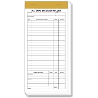 Amazon.com : Compact Material & Labor Records #230 4 1/4 x 8 1/4" by ...