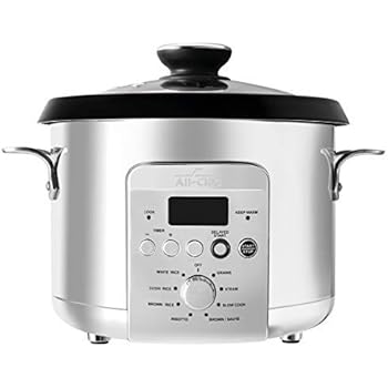 Amazon.com: All-Clad NK500 Electric Multi Rice Cooker 4 Qt Grain ...