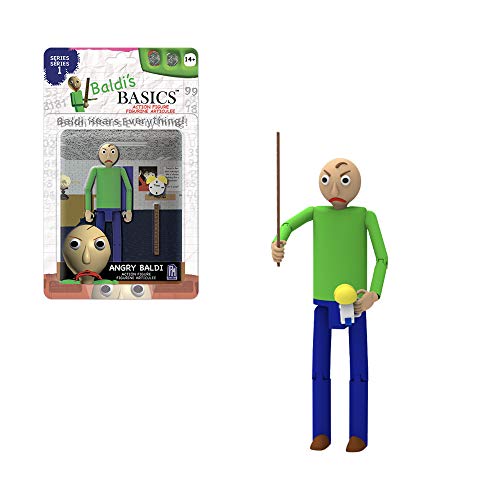 Baldi's Basics 5" Action Figure (Angry Baldi), Multicolour on Galleon ...