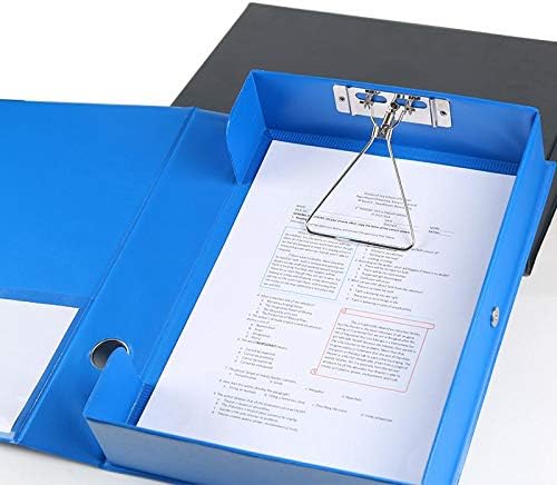 COMIX A4 Plastic Archive File Data Storage Box Office Stationery - BLUE ...
