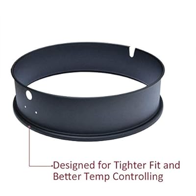 Onlyfire BRK-6025 Enamelled Rotisserie Ring Kit Fits Weber 57CM ...