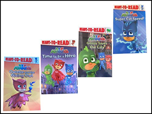 PJ Masks Ready-to-Read Value Pack (4 Books): Gekko Saves the City, Time ...