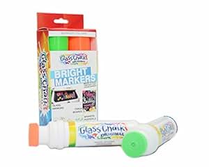 Amazon.com : Glass Chalk - The Original Patented Indoor/Outdoor ...