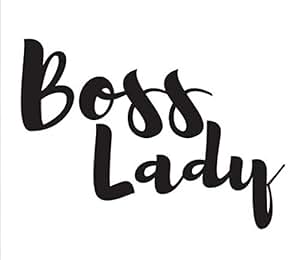 Amazon.com: Boss Lady Decal Vinyl Sticker|Cars Trucks Vans Walls Laptop ...