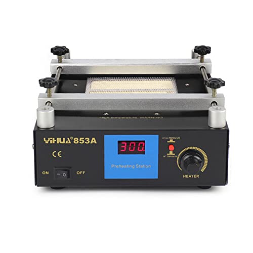 853A 110V 450W SMD BGA Rework Station Preheating Oven Station Hot Plate ...