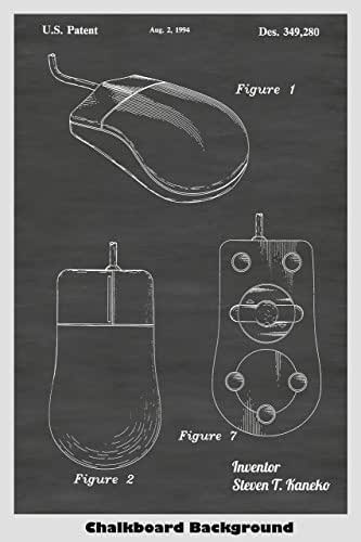 Amazon.com: Computer Mouse Poster Patent Print Art Poster: Choose From ...