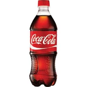 Amazon.com : Coca-Cola Soda Coke, 20 Fl Oz (Pack of 24) : Soda Soft ...
