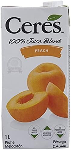 Ceres Peach Juice, 12 x 1 Ltr price in Saudi Arabia | Amazon Saudi ...