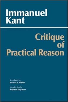 Amazon.com: Critique of Practical Reason (Hackett Classics ...