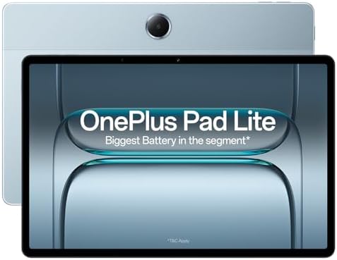 OnePlus Pad Lite with Biggest Battery in Segment 9340 mAh, Massive 11 ...