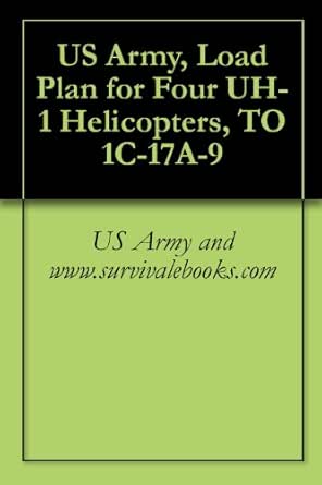 Amazon.com: US Army, Load Plan for Four UH-1 Helicopters, TO 1C-17A-9 ...