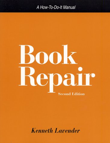 Amazon.com: Book Repair: A How-To-Do-It Manual (How to Do It Manuals ...