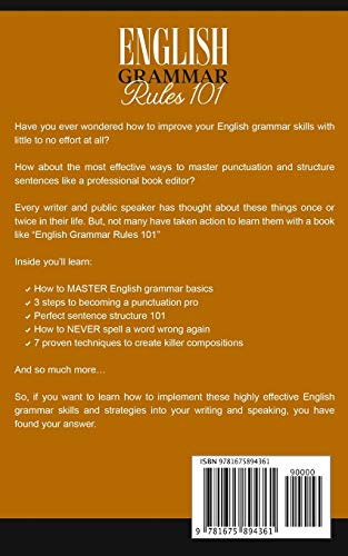 English Grammar Rules 101: 10 Essential Rules to Improving Your Writing ...