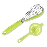 Whiskle - 2-in-1 Whisk with Silicone Bowl Scraper