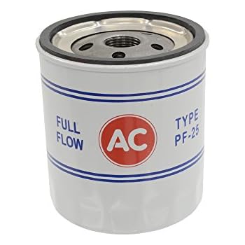 Amazon.com: 1970-1982 Corvette Oil Filter - PF25 Correct Red - White ...
