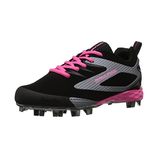Rawlings Misses Capture Low Youth TPU Girl’s Baseball Softball Cleats ...