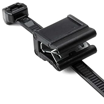 Amazon.com: Hellermann Tyton 156-00874 Cable Tie and Edge Clip, 50 lbs ...