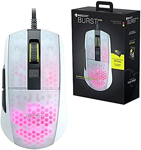 ROCCAT Burst Pro Rgb Gaming Mouse Optical Sensor with 16000 Dpi ...