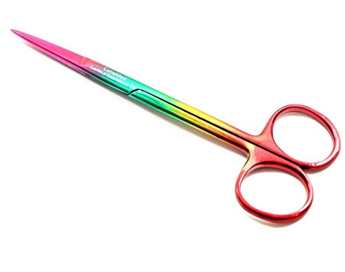 Amazon.com: New German 1 Each Iris Surgical Scissors 4 1/2" Straight ...